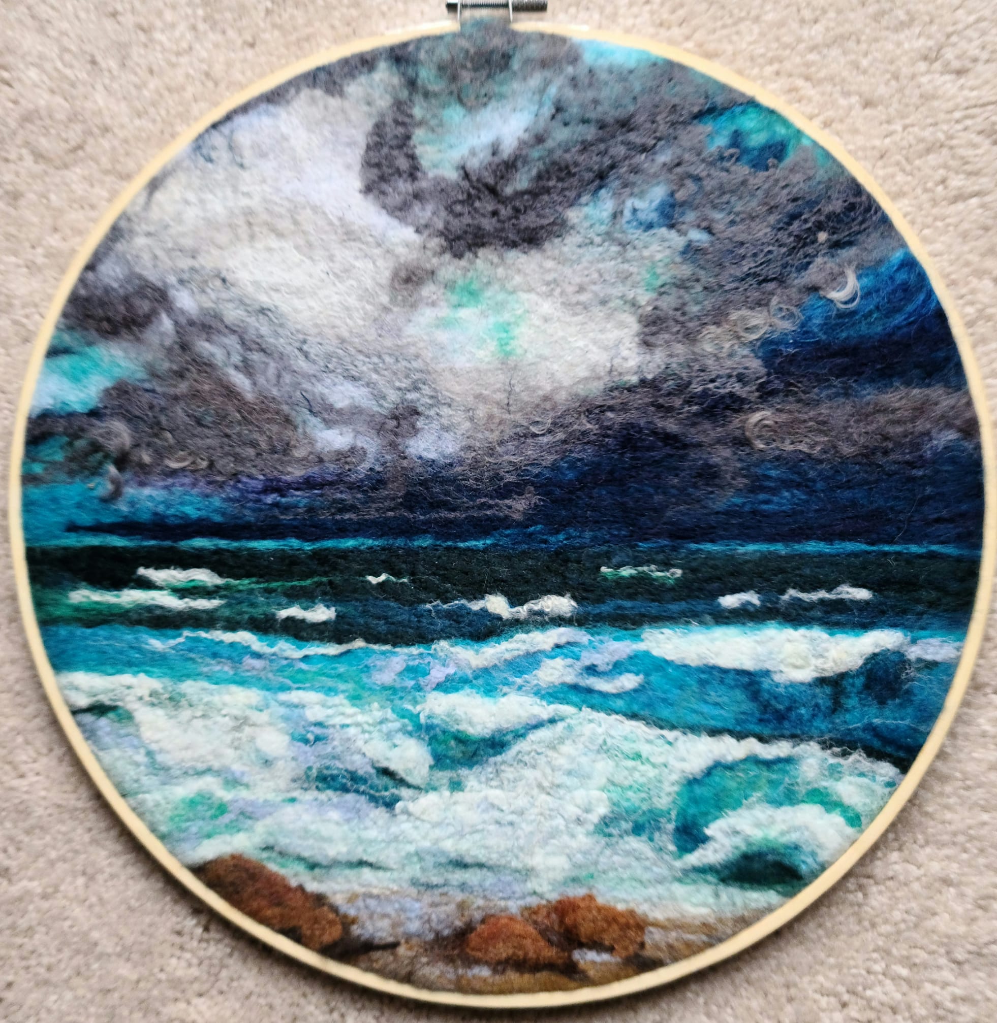 Breakwater Beach – Felting Tutorials