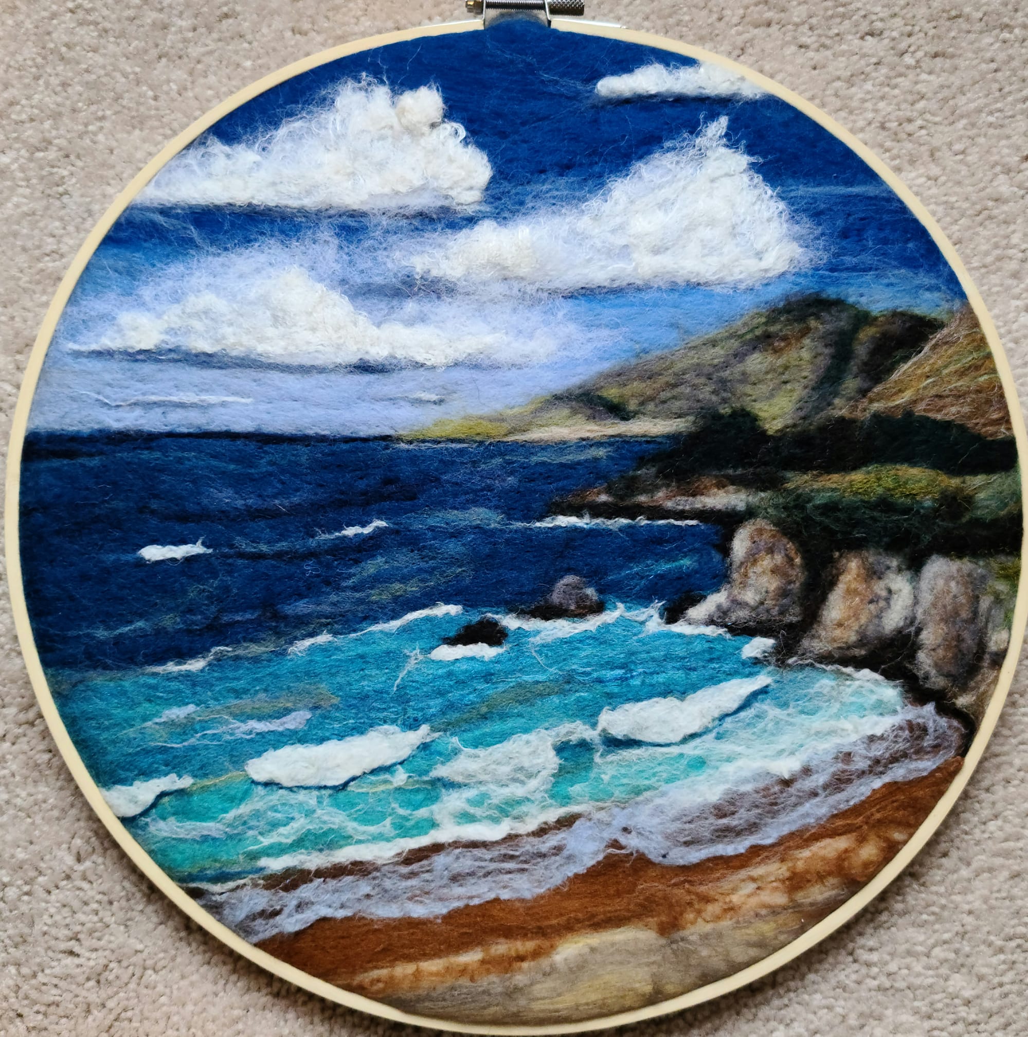 Breakwater Beach – Felting Tutorials