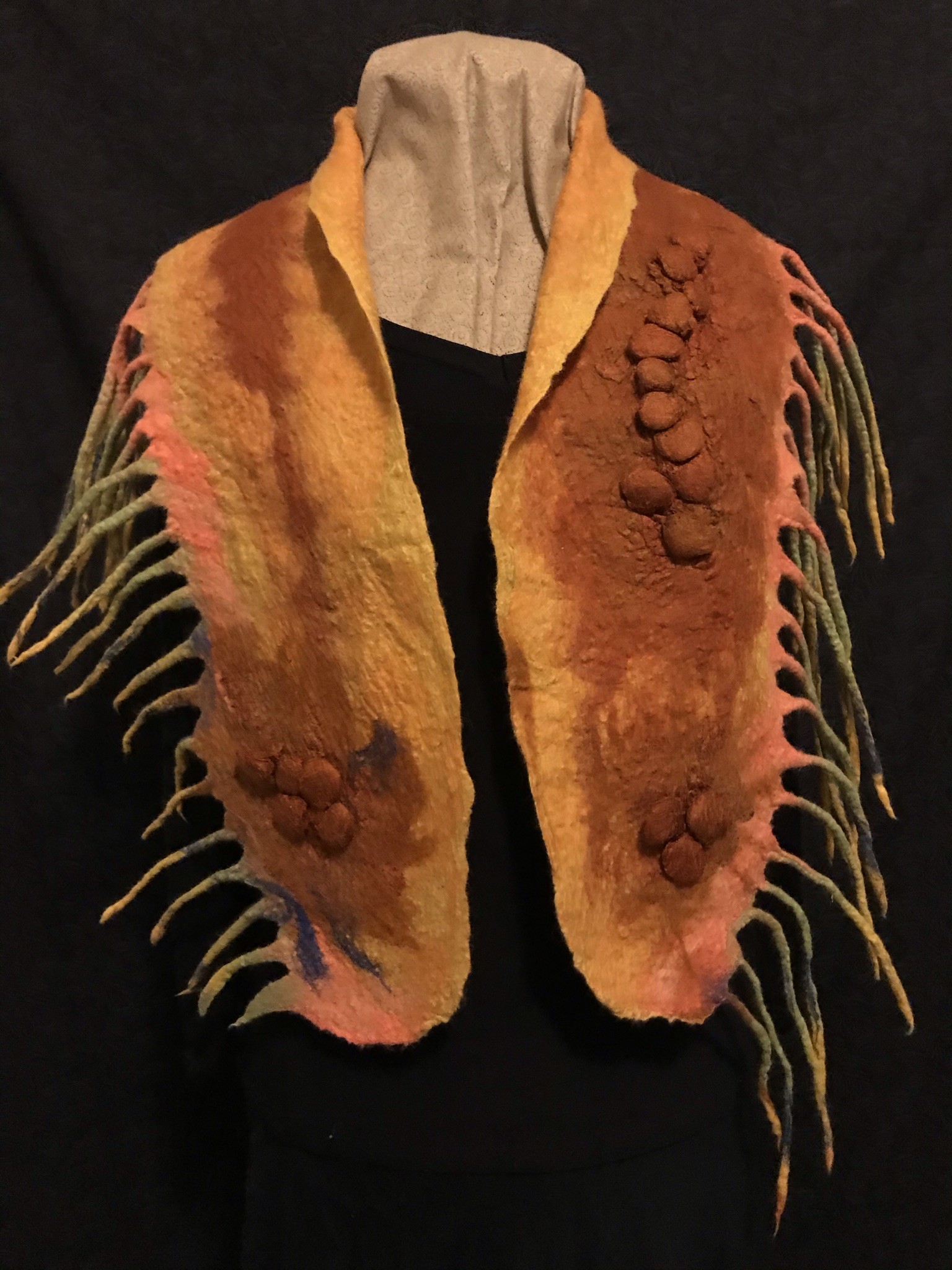 Wet Felting a Scarf Tutorial – Felting Tutorials
