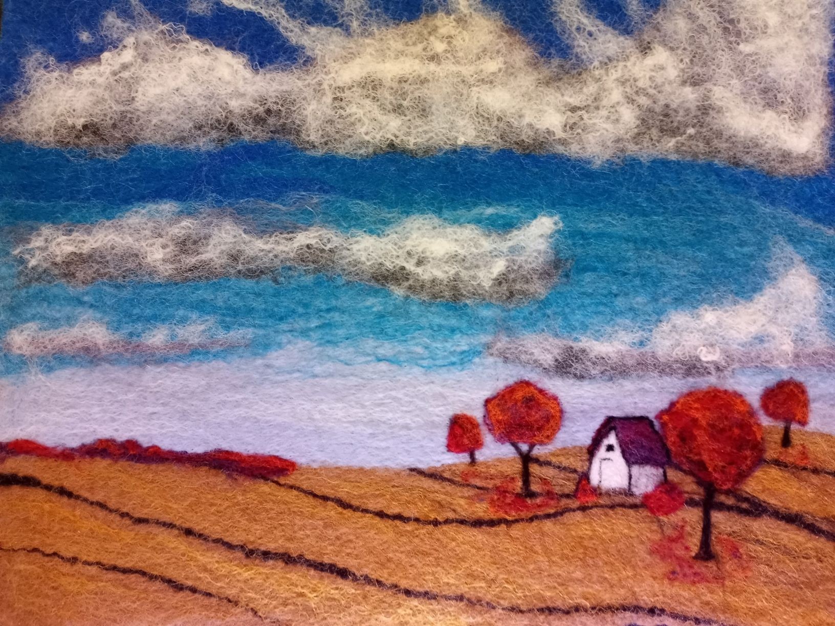 Crisp Autumn Day – Felting Tutorials