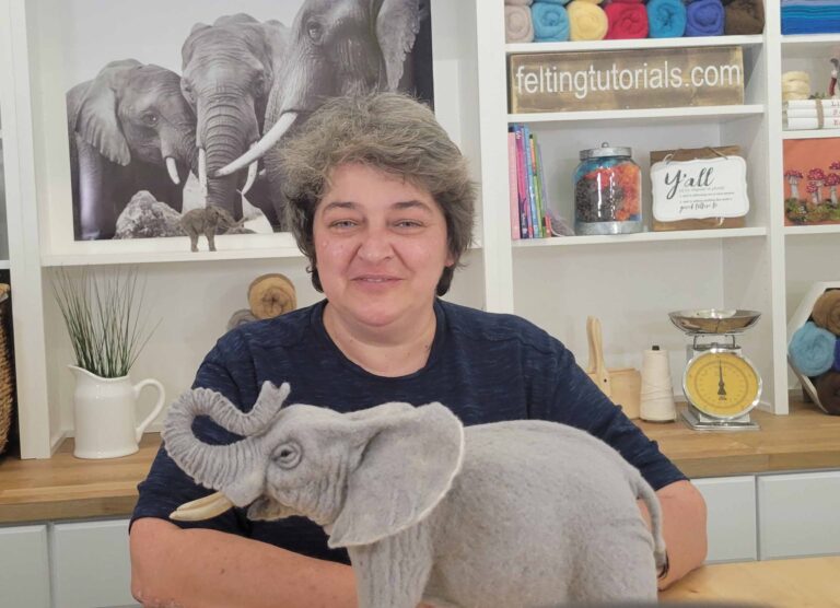 Needle Felt African Elephant – Felting Tutorials