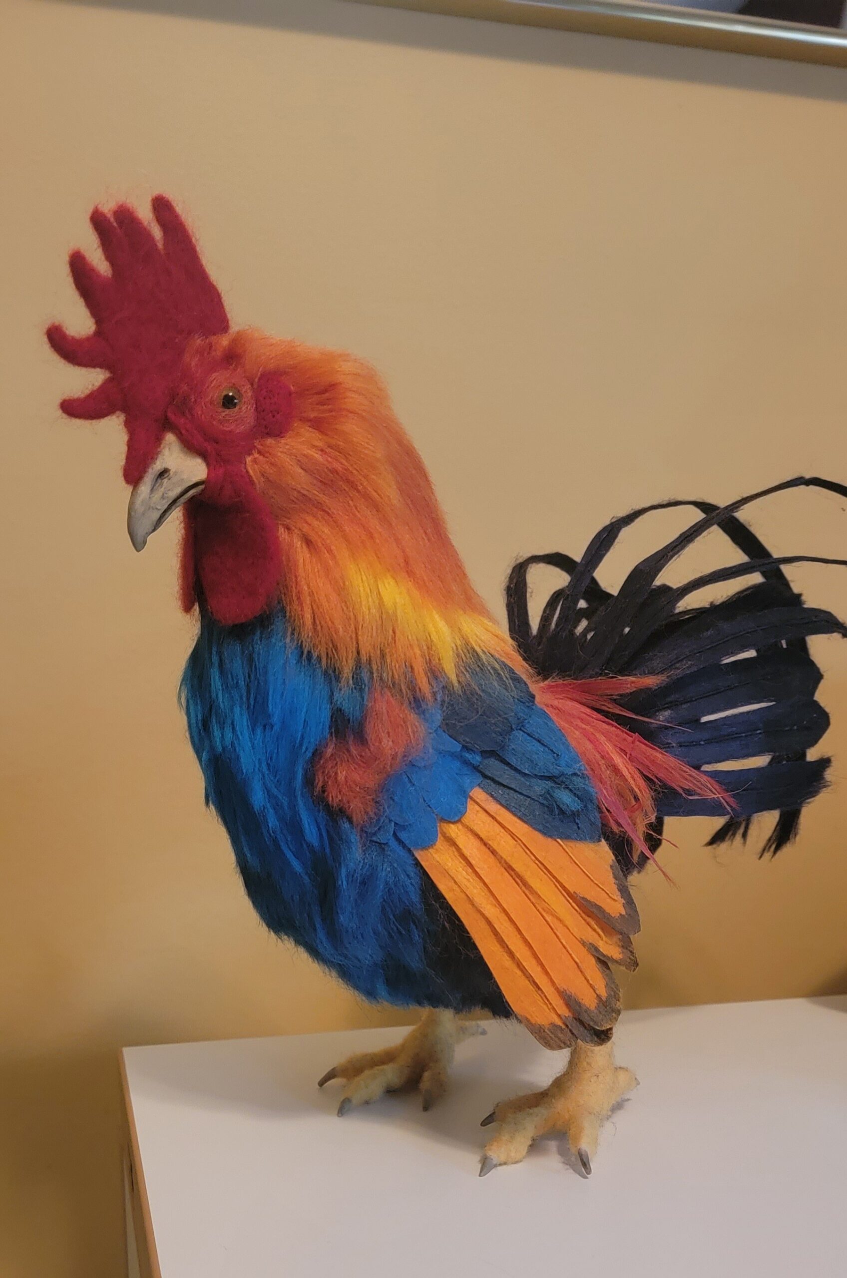 Rise and Shine Felted Rooster – Felting Tutorials