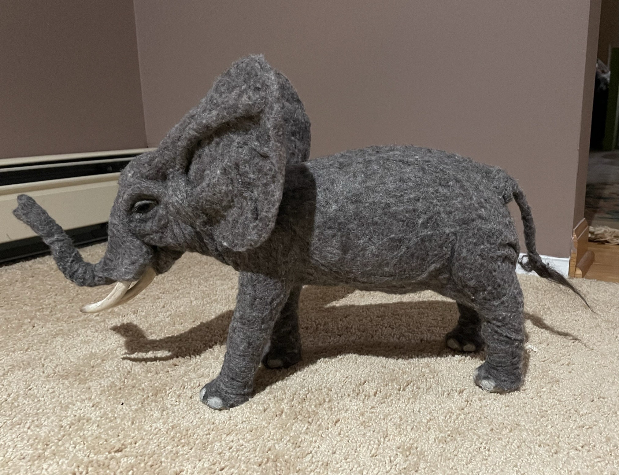 Needle Felt African Elephant – Felting Tutorials