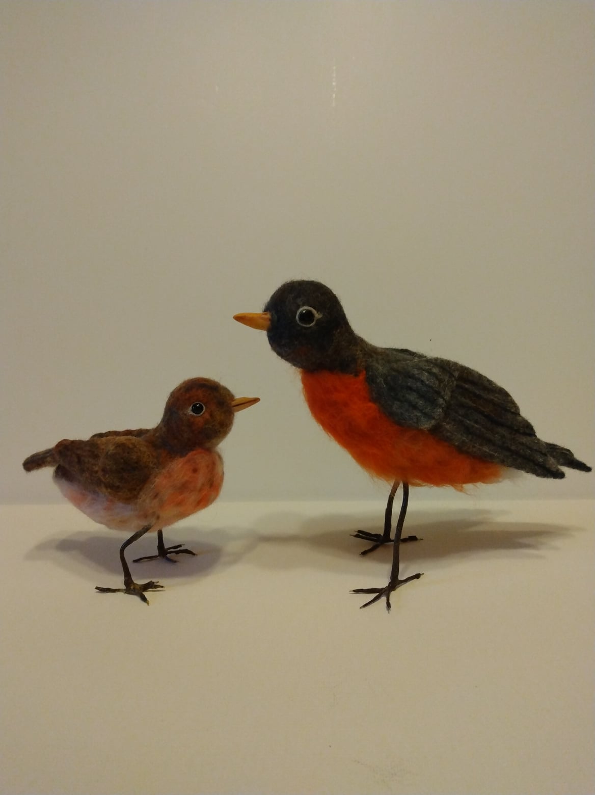 Needle Felt Bird: Tufted Titmouse – Felting Tutorials