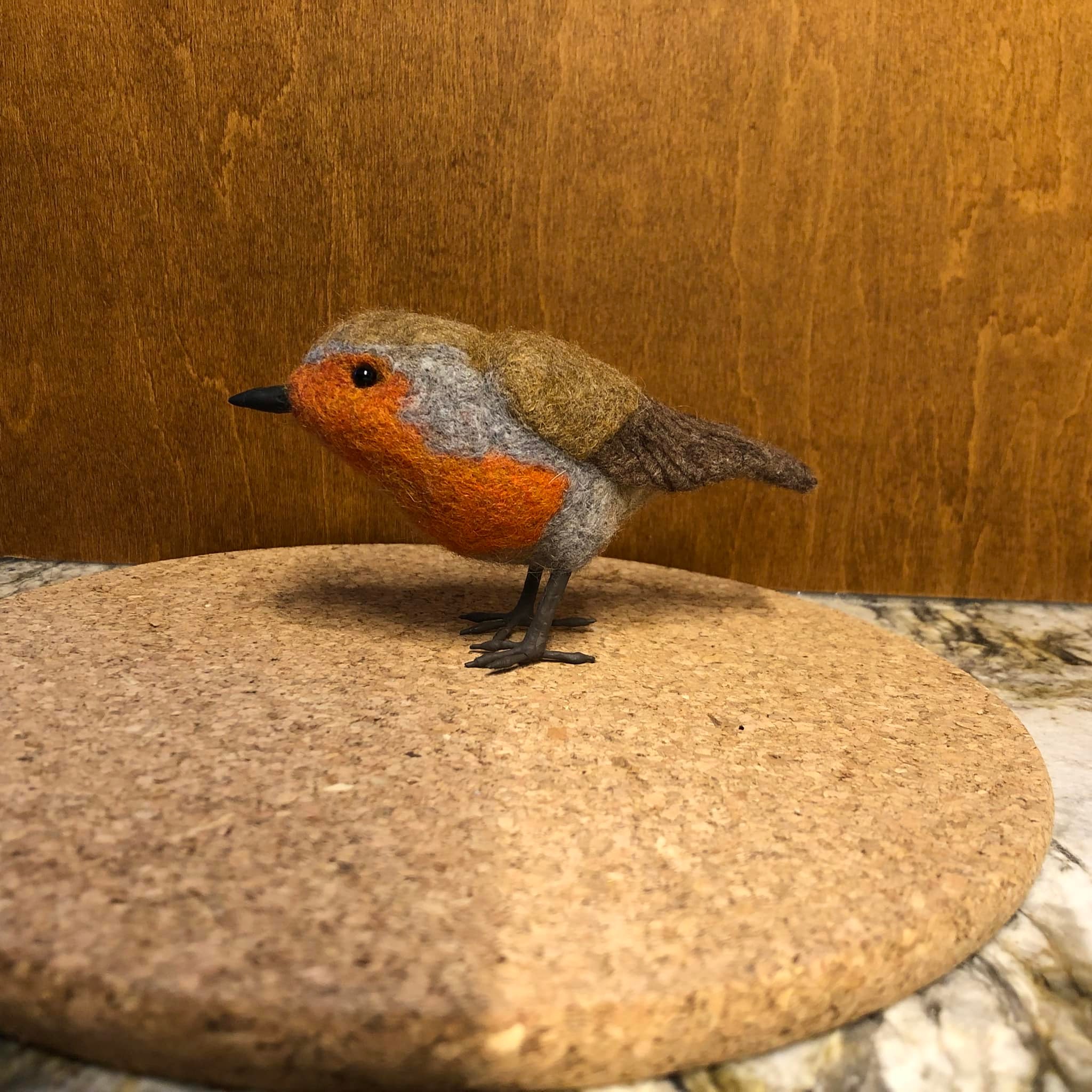 Needle Felt Bird: Tufted Titmouse – Felting Tutorials