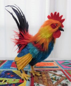 Rise and Shine Felted Rooster – Felting Tutorials