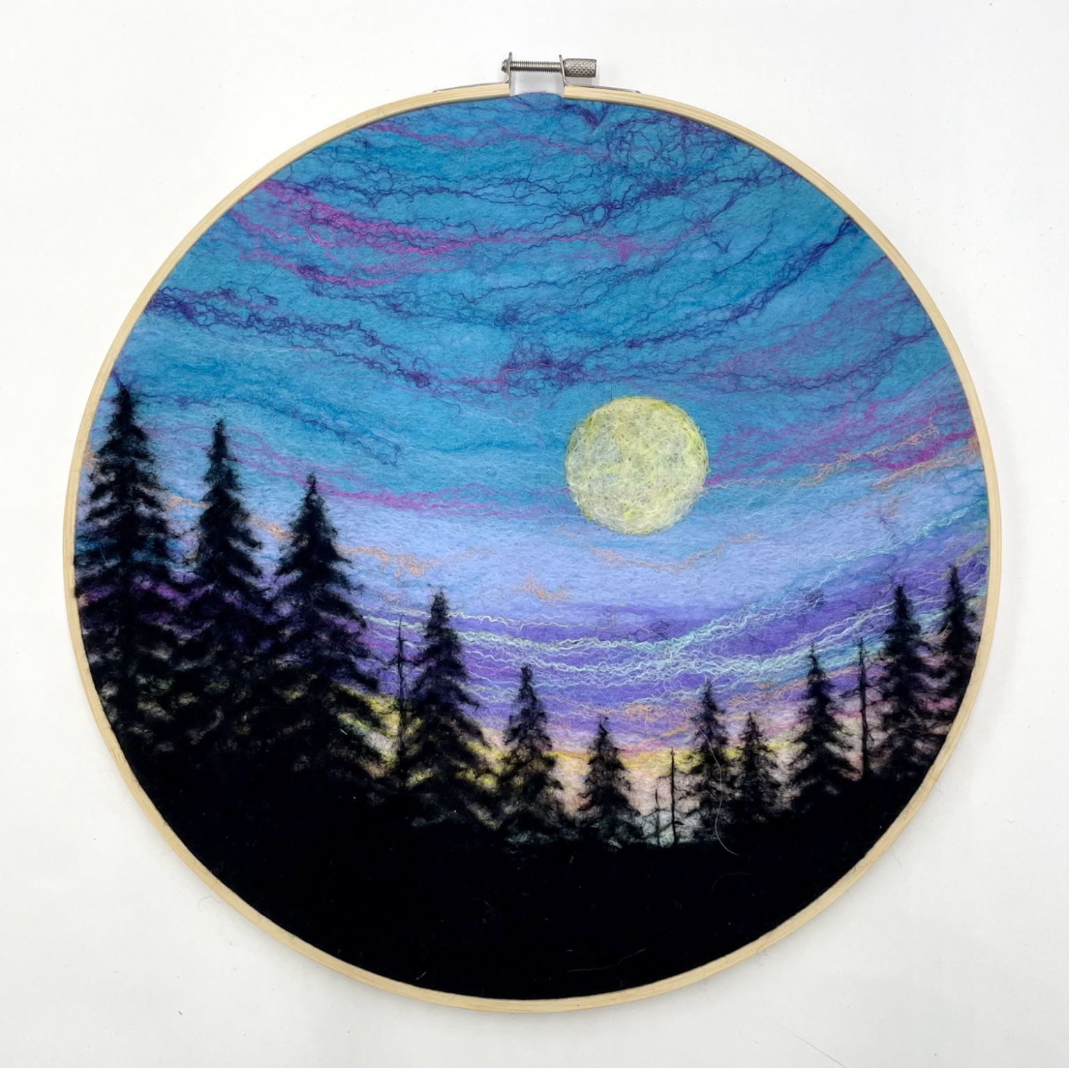 Sunset Silhouette Series – Felting Tutorials