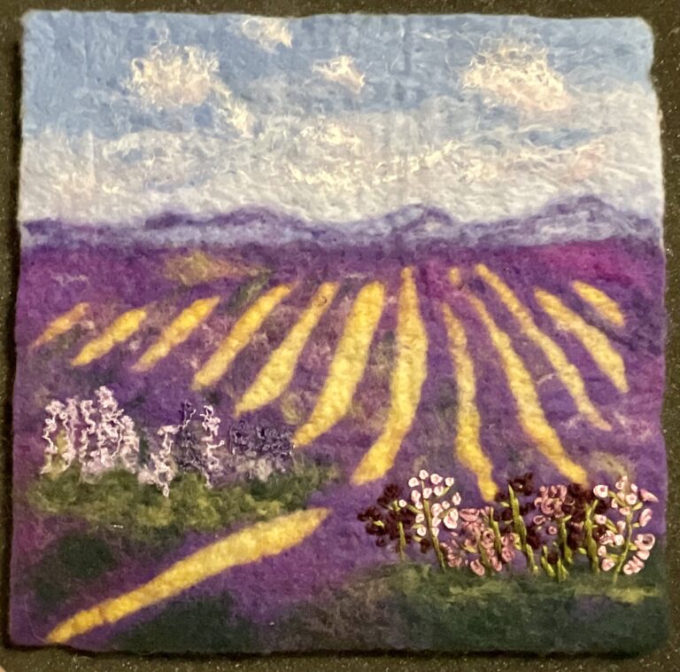 Lush Lavender Fields – Felting Tutorials