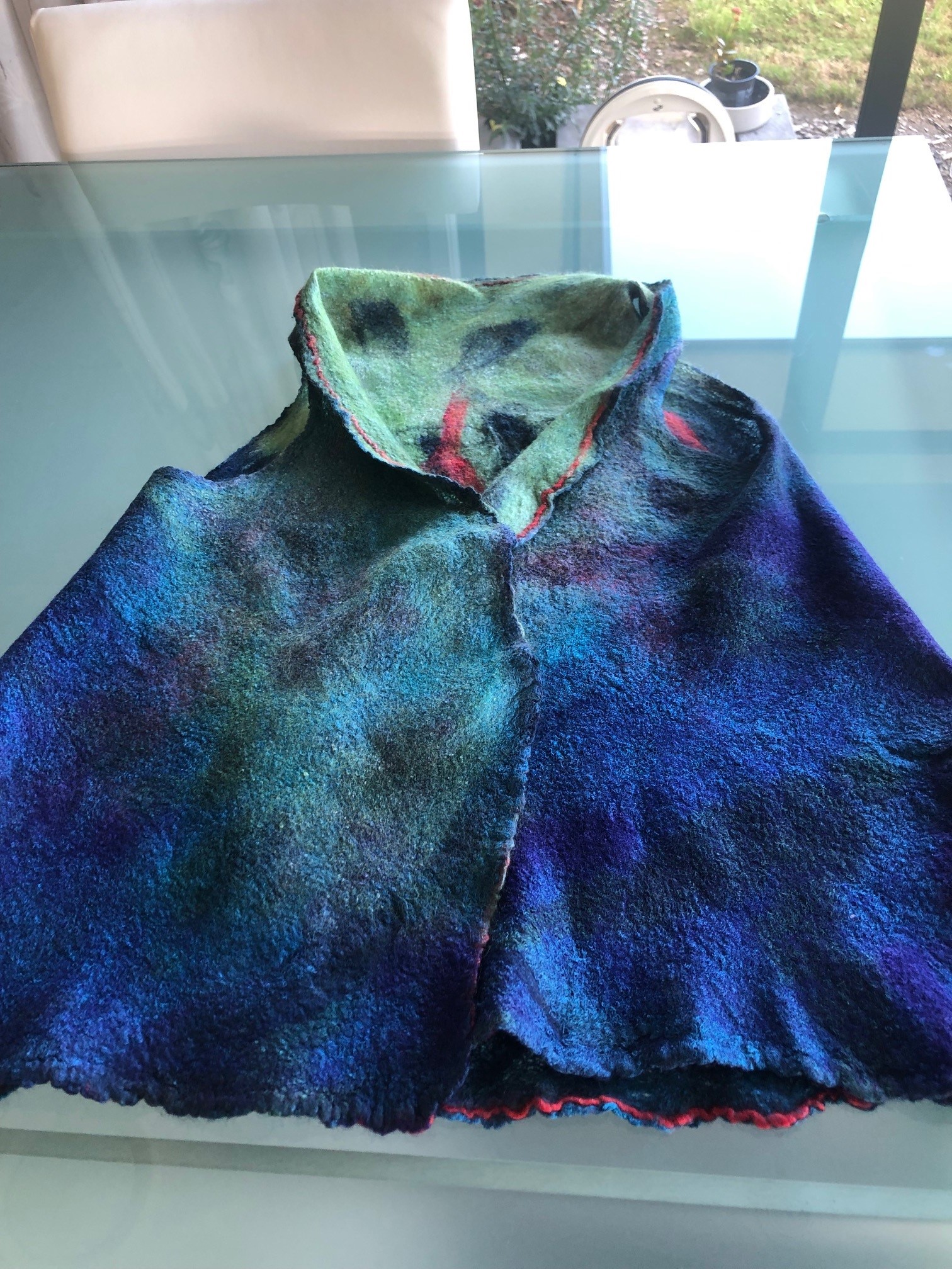 Nuno Felt Wearables: Art Vest – Felting Tutorials