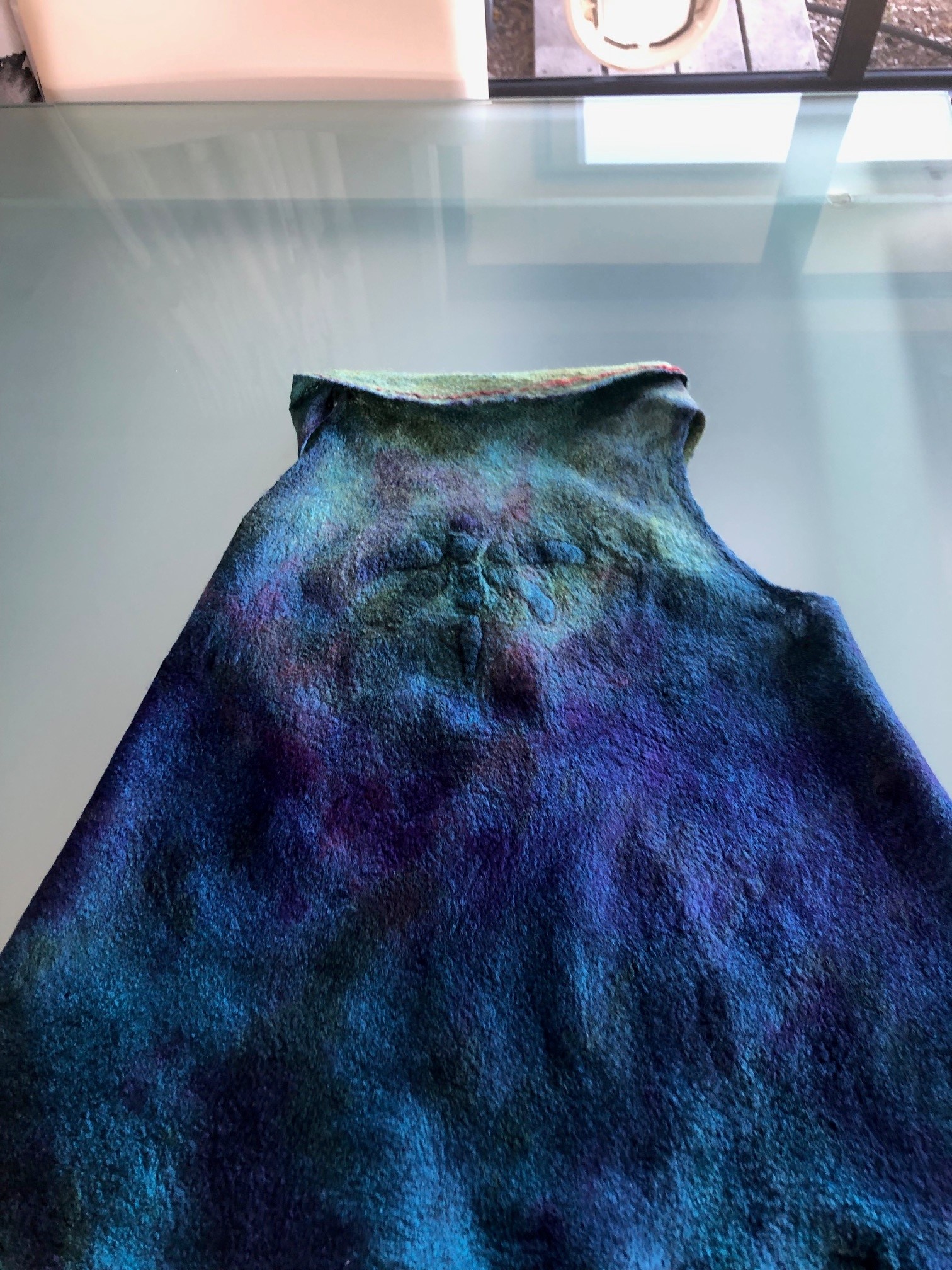 Nuno Felt Wearables: Art Vest – Felting Tutorials