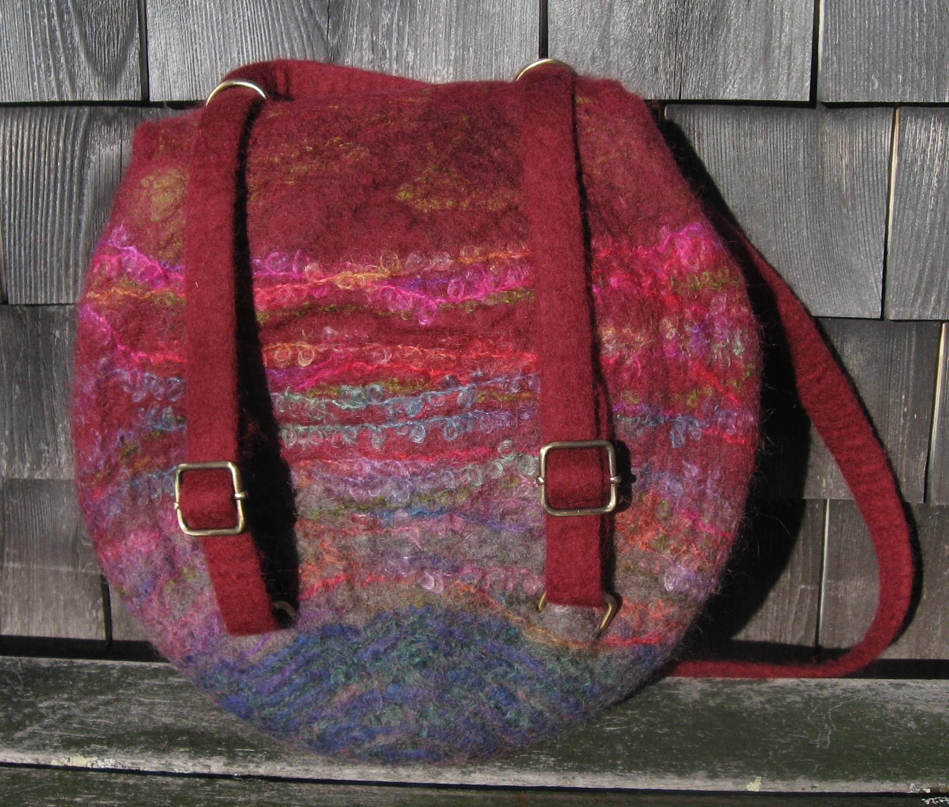 Backpack On a Ball – Felting Tutorials