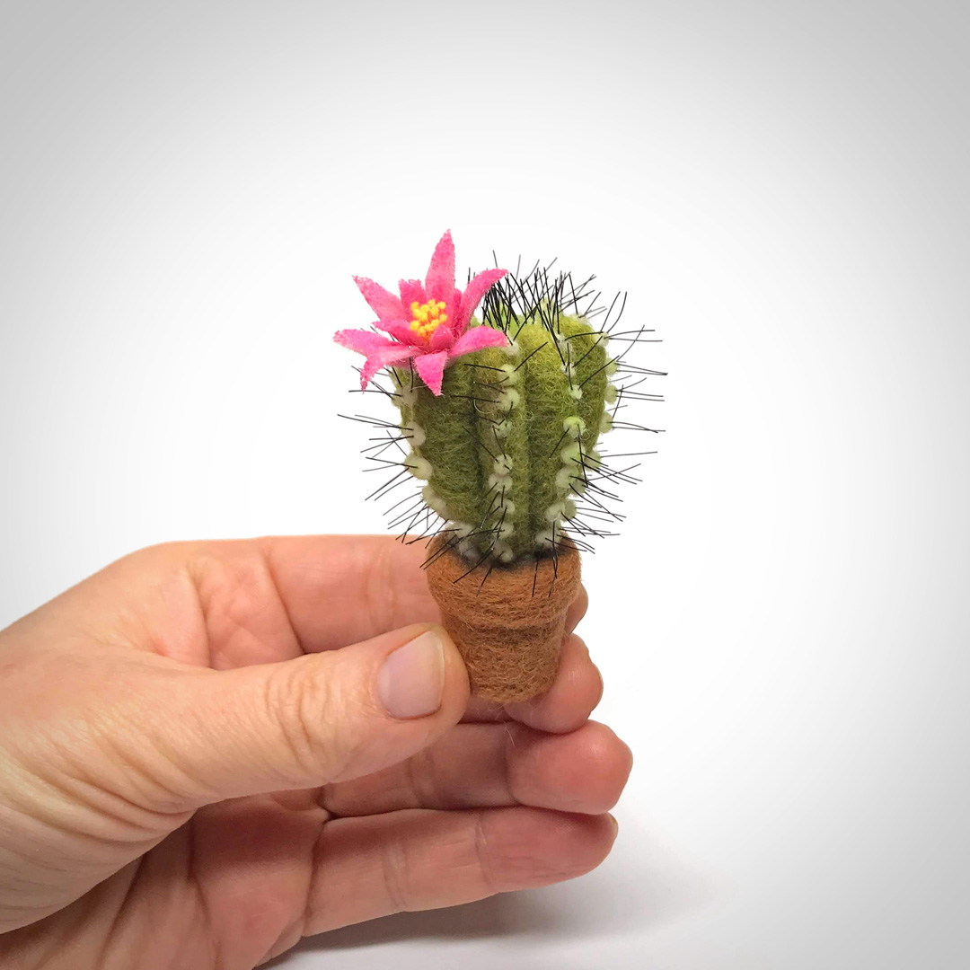 Needle Felt Cactus – Felting Tutorials