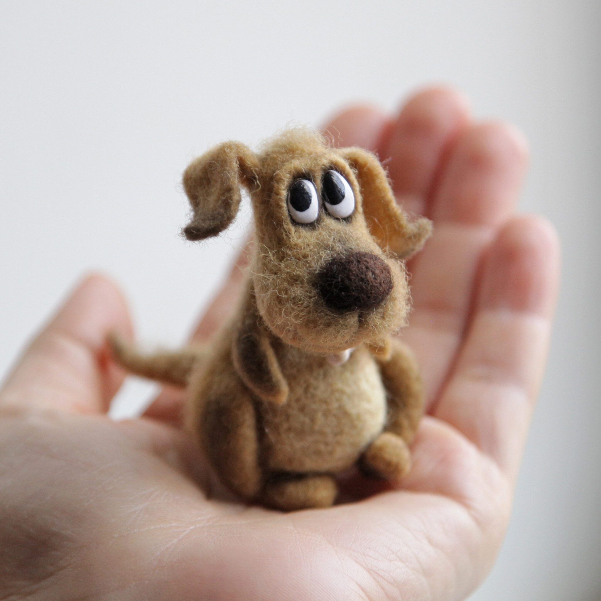 Needle Felting Rusty the Dog – Felting Tutorials