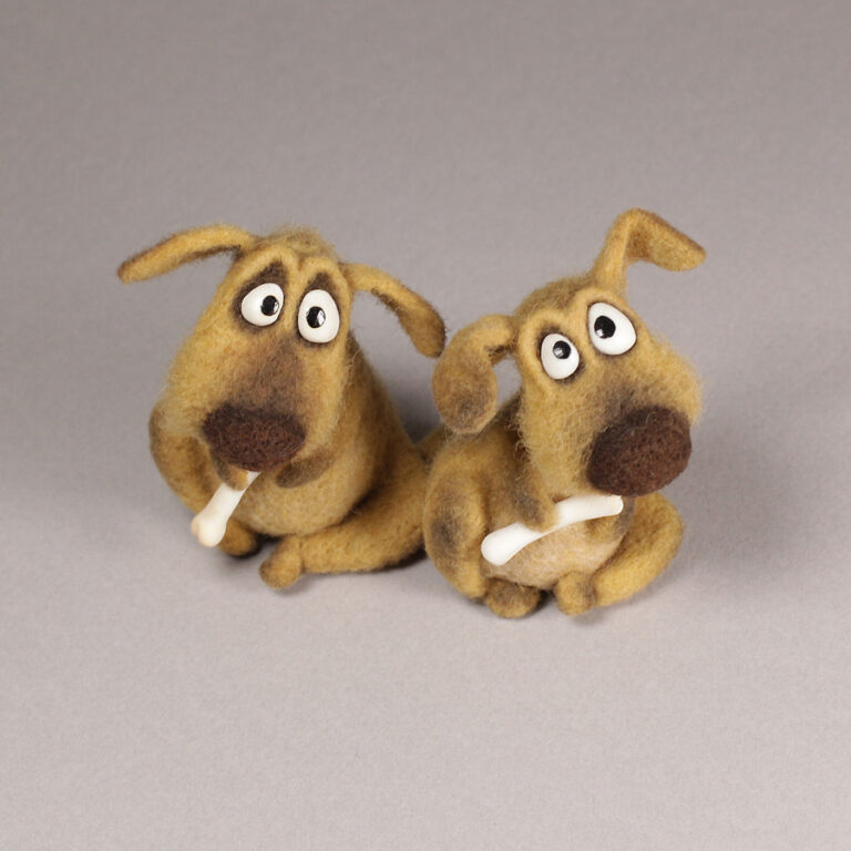 Needle Felting Rusty the Dog – Felting Tutorials