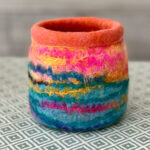 Wet Felting a Bowl on a Ball – Felting Tutorials